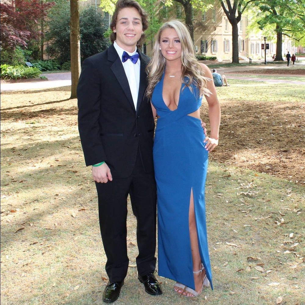 Fame And Partners Blue Formal Gown / Dress - Gem